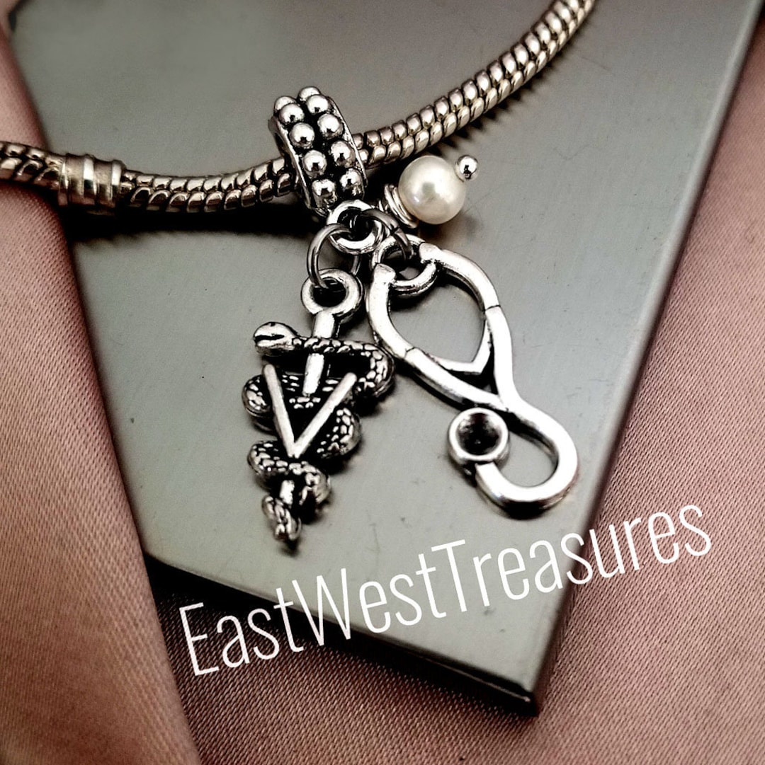 Veterinarian Vet Tech Veterinary Technician Charm Bracelet, Necklace ...