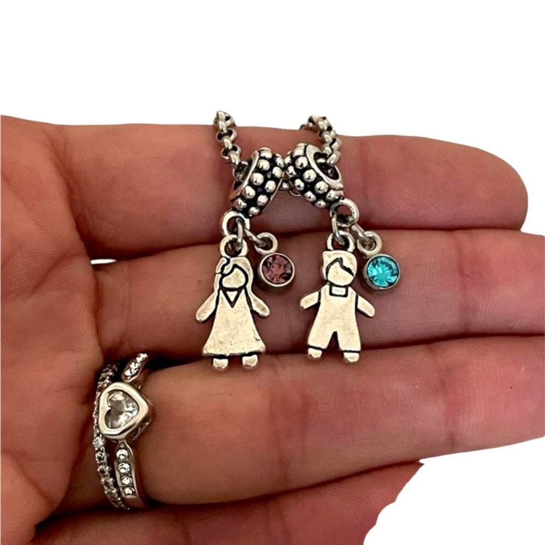 Children Charm Kids Charm Personalized Boy Girl Charm - Etsy