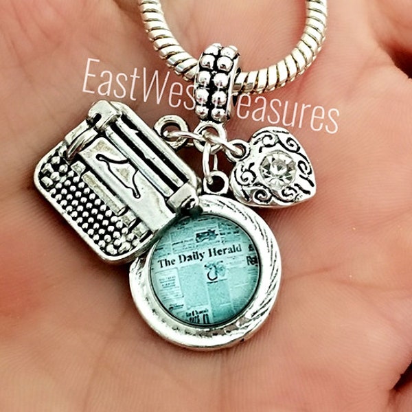 Typewriter Pandora Charm - Etsy