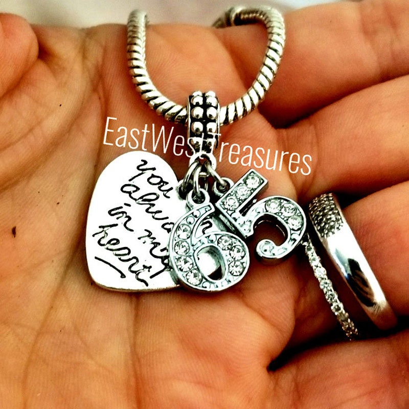 Number 67 Necklace - Etsy