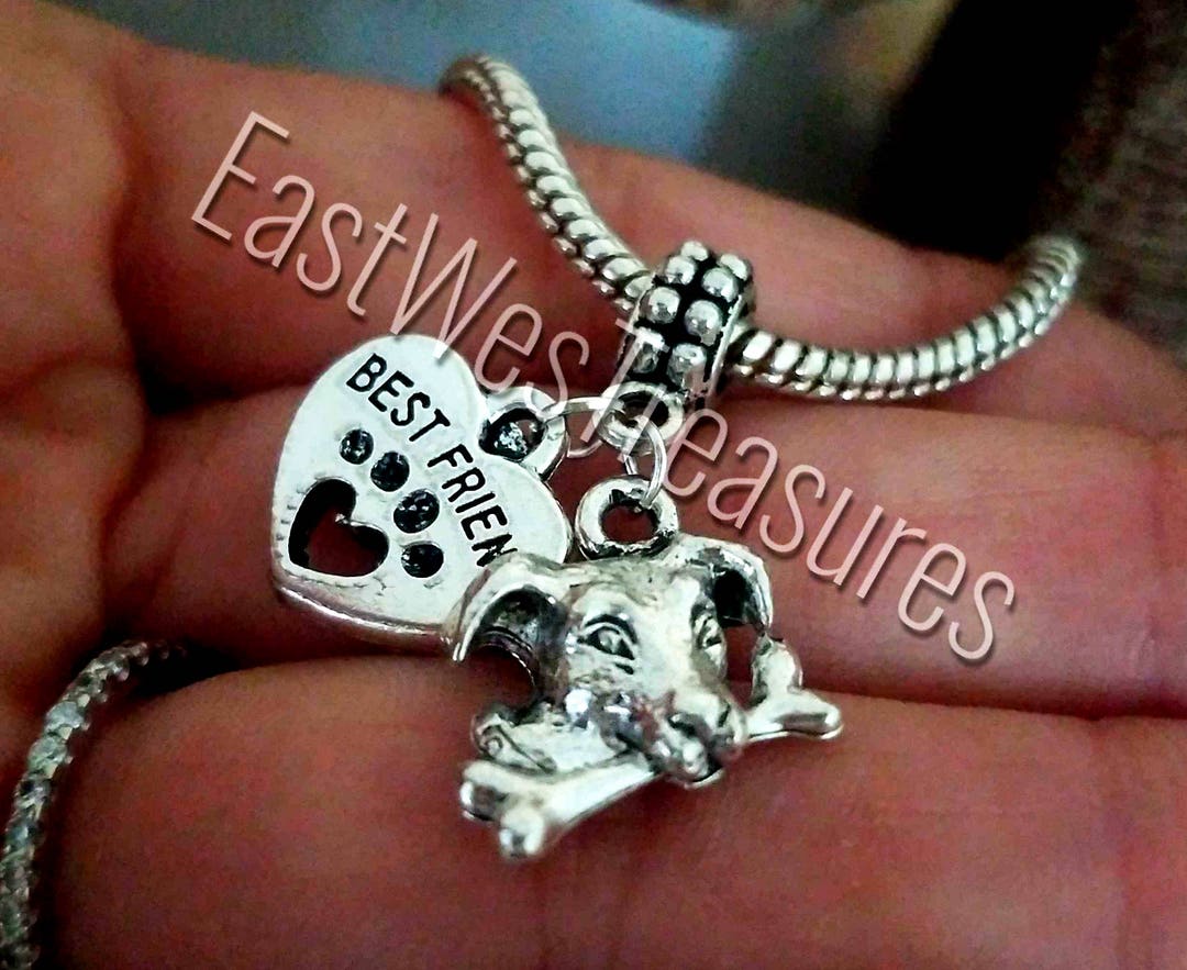 Silver Jack Russell Terrier Charm Bracelet Necklace Keychain Purse ...