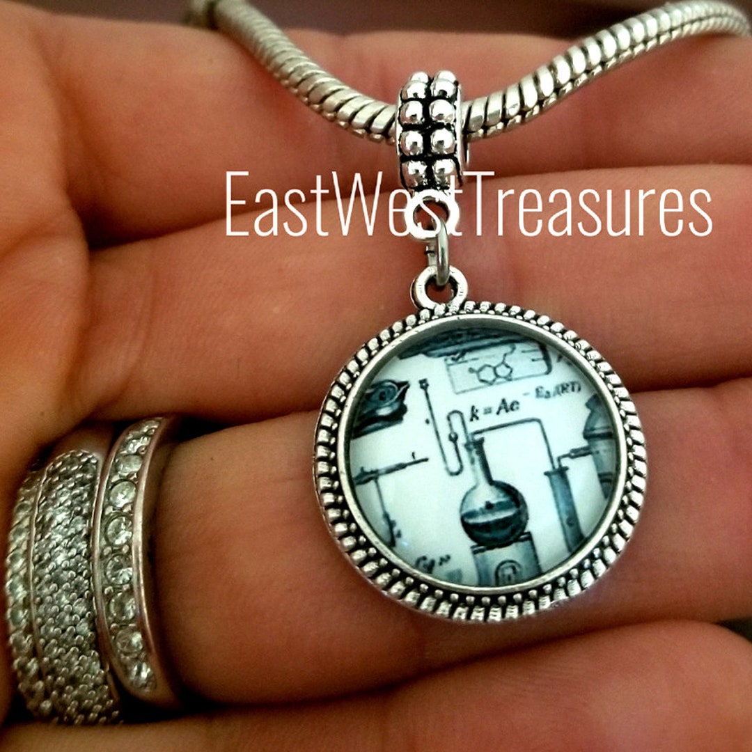 Chemistry Science Laboratory Biochemistry Chemist Lab Charm Bracelet ...