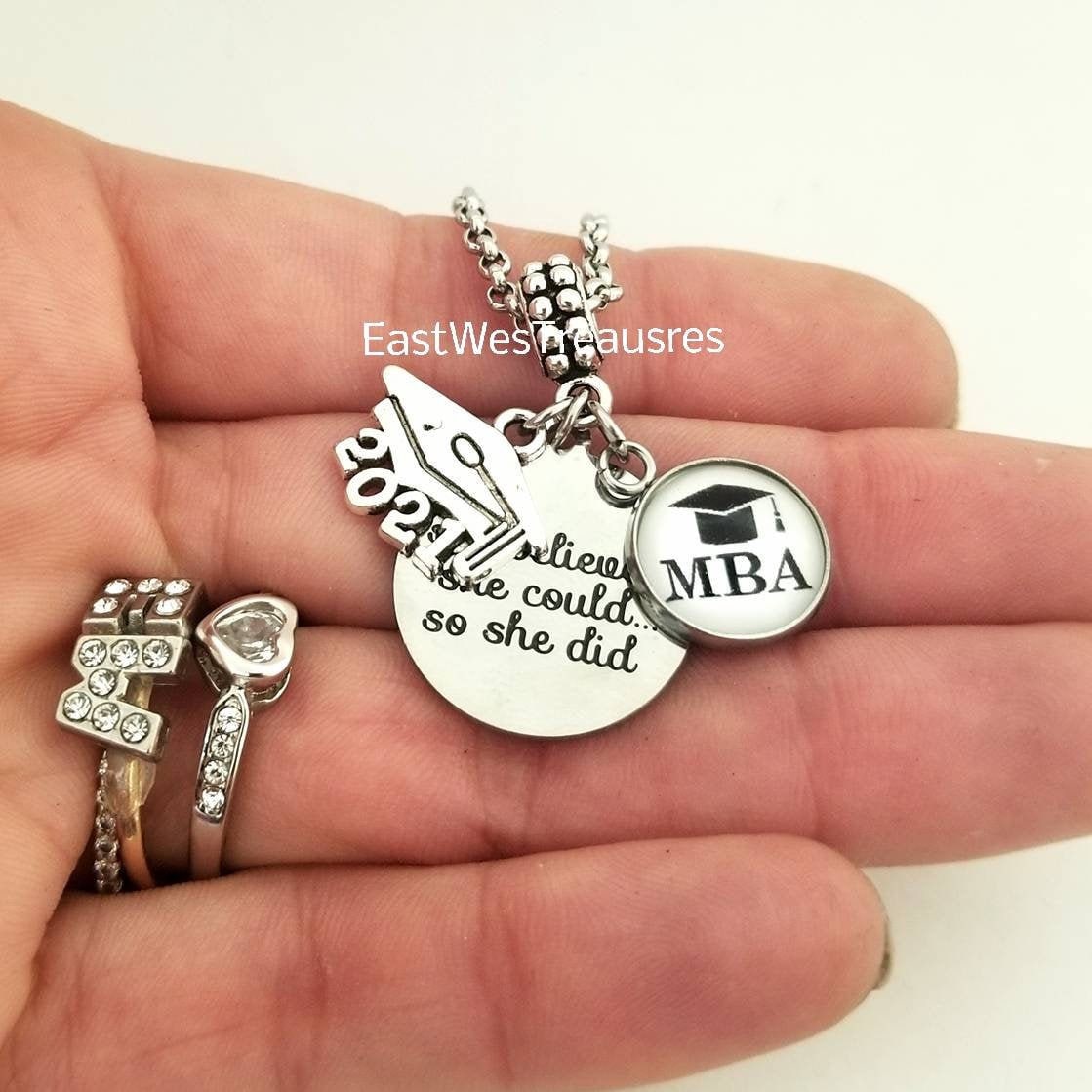 Mba Graduation Gift Mba Charms Business Degree Graduation - Etsy