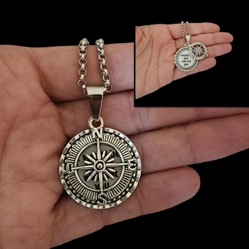 Compass Locket - Etsy