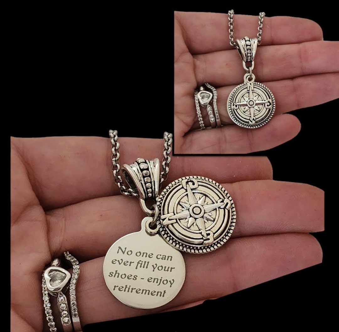 Retirement Gift Pendant Necklace Jewelry Gift for Women Retiring, No ...