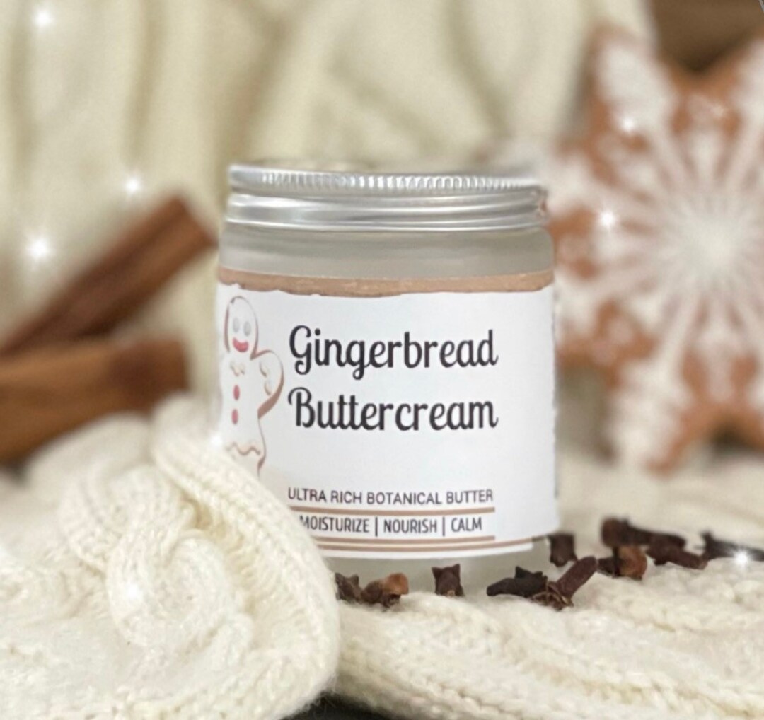 Gingerbread Body Moisturizer Infused With Botanicals, Soothing and ...