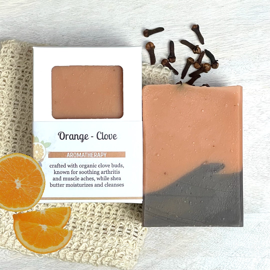 Orange Spice Soap scented with therapeutic essential oils, good vibes ...
