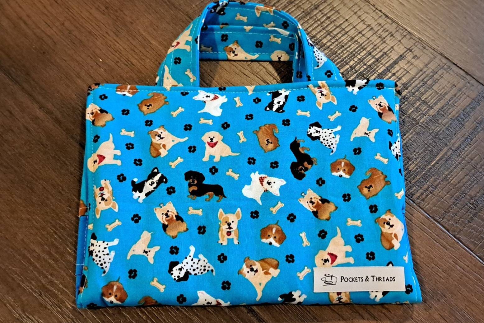 Cute Dogs Portfolio, Coloring Kit, Crayon Caddy, Coloring Case ...