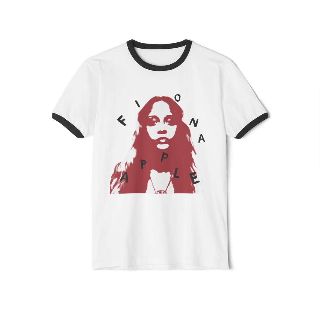Fiona Apple (red) Unisex Cotton Ringer T-shirt - Etsy