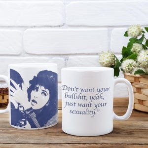 Kate Bush Jumbo Mug, 20oz the Dreaming Lyrics - Etsy