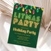 Editable Lets Get Lit Invitation Litmas Party Invite Holiday Party ...
