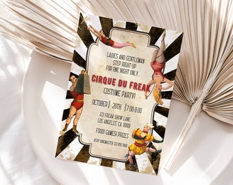 Circus Freak Show - Etsy