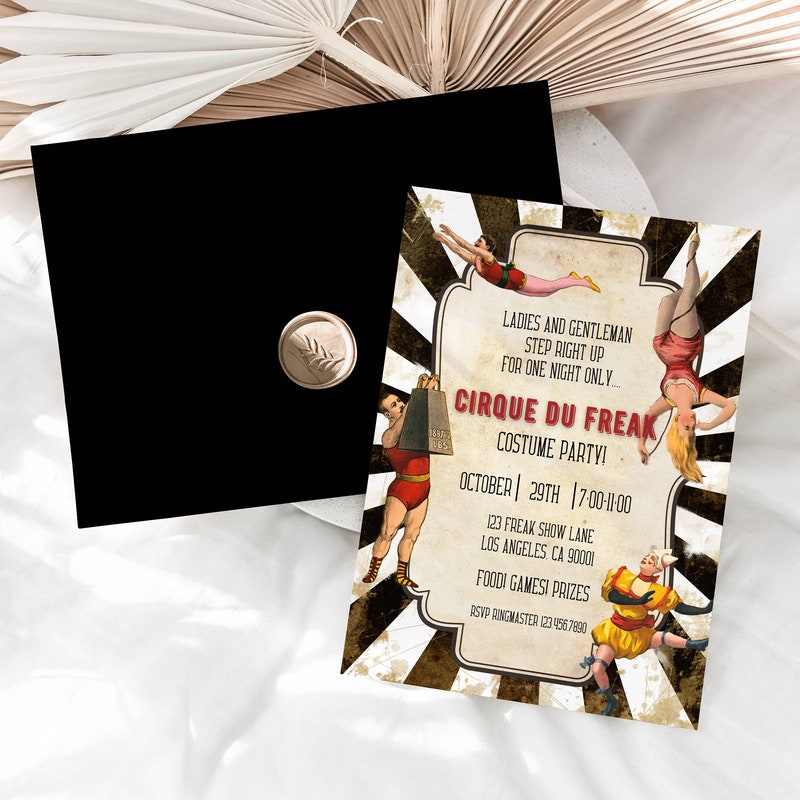 Circus Freak Show - Etsy