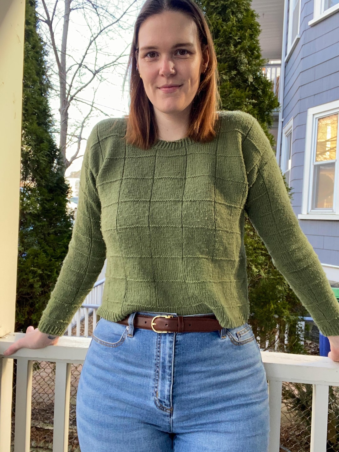 Pullover Sweater Knitting Pattern, Spring Sweater Knitting Pattern for ...