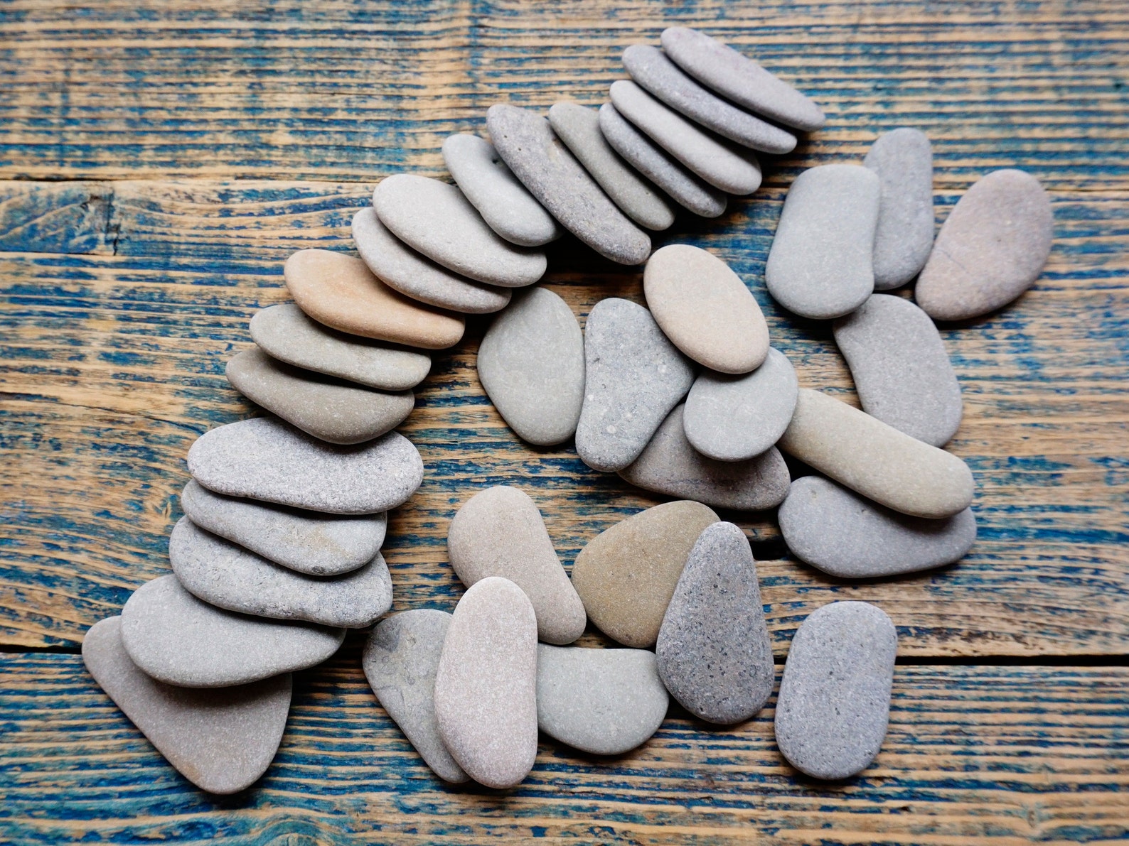 Stone Decor Selection of 30 SMALL Stones - Etsy