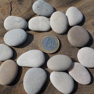 Stone Decor - Set of 20 Small Pebbles -size1.2-1.6"/3-4cm-small Flat ...
