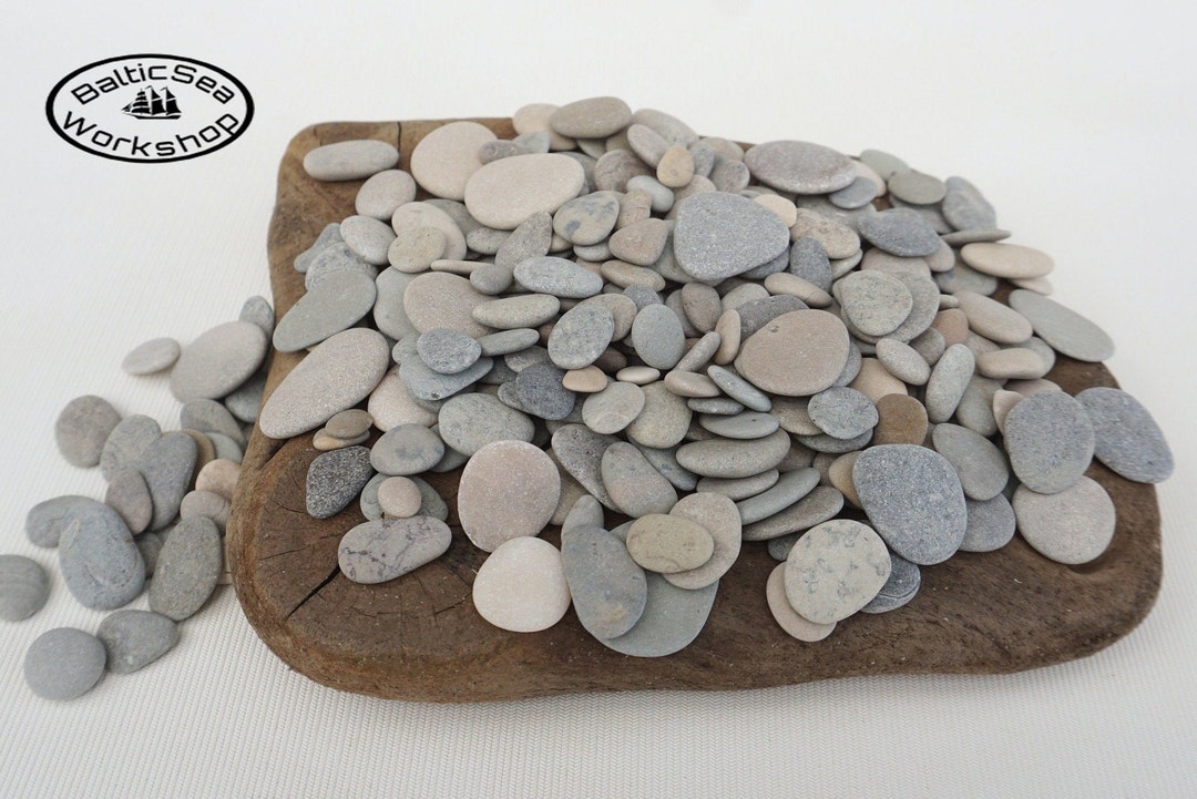 100/150 Tiny/small Stones 0.6-1.2"/1.5-3 Cm- Tiny/small Sea Pebbles ...