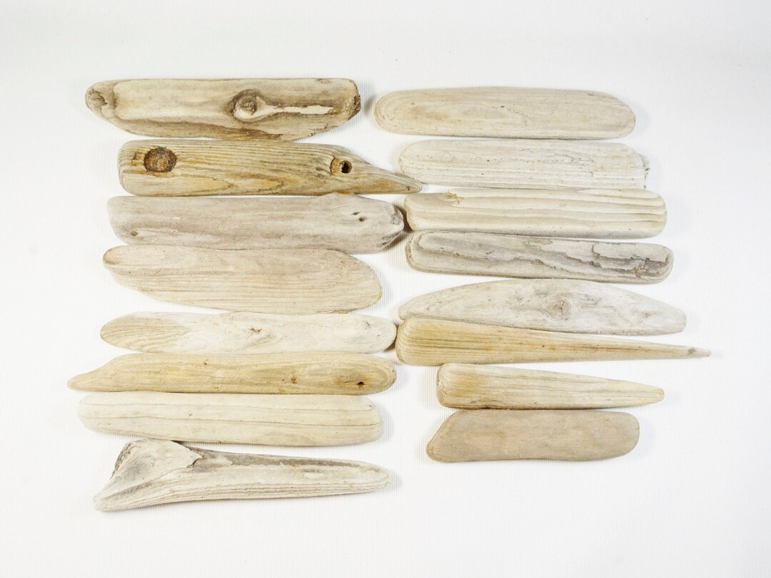16 Small Driftwood Sticks 5.1-7''/13-18cm , Bundle of Driftwood Sticks ...