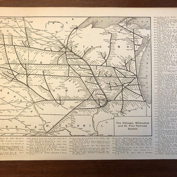 Milwaukee Road - Etsy