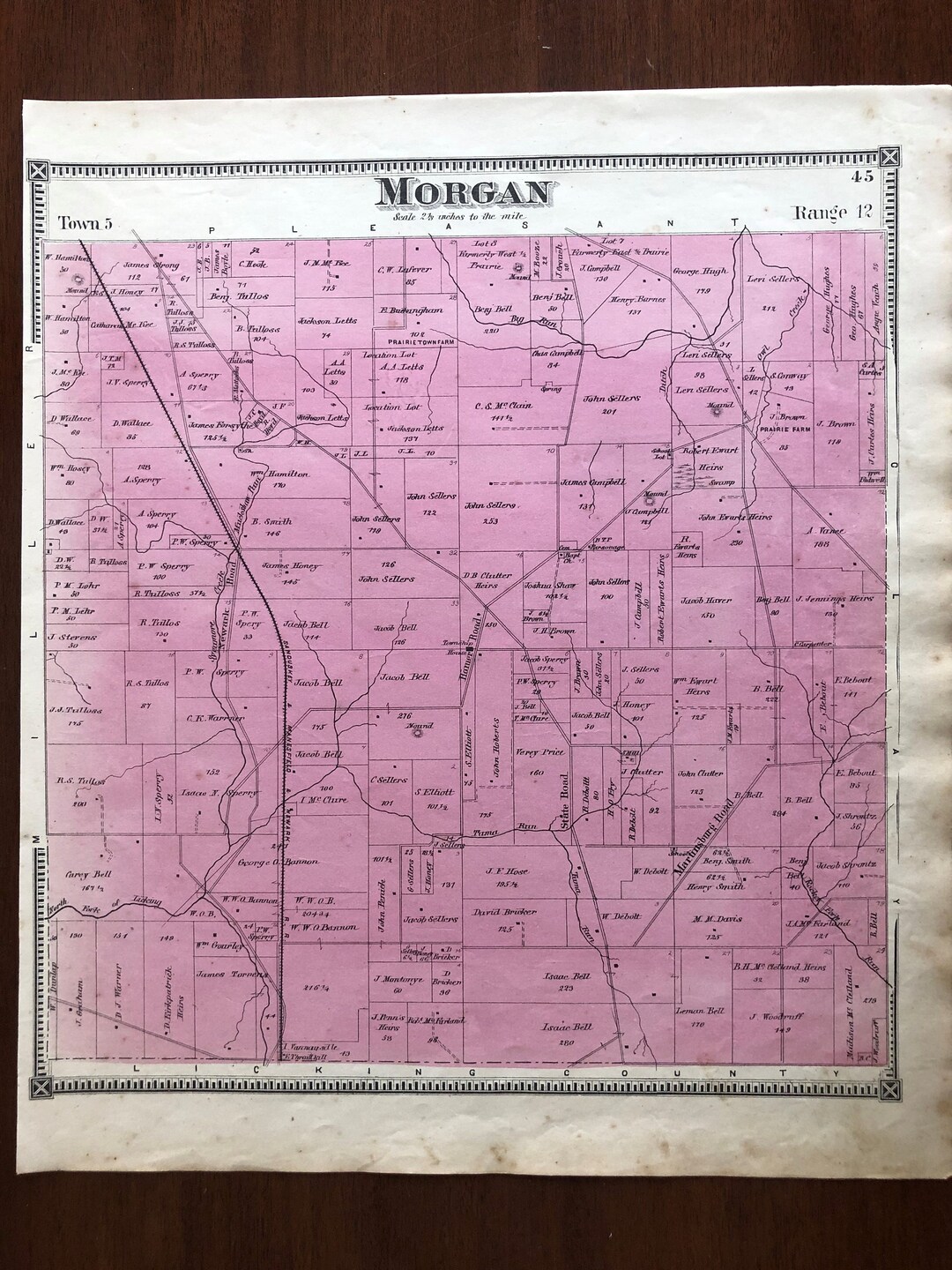 Knox County Ohio Map