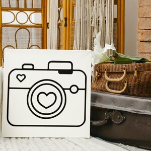 Camera Photography SVG Bundle Vintage Wedding Photo Taking Camera ...