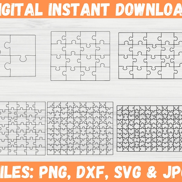 Laser Cut Jigsaw Pieces - Etsy