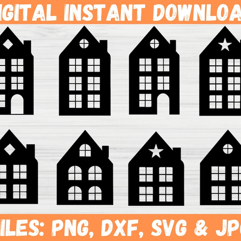 House Svg - Etsy