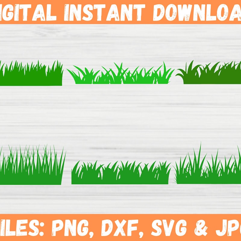 Grass Svg - Etsy