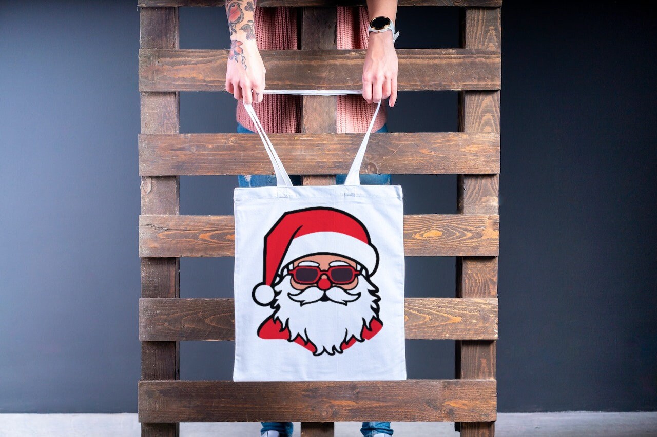 Christmas Santa Face SVG Bundle Merry Winter Holiday Funny Santa Claus ...