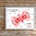 Butterfly Handprint Art, Personalized Butterfly Keepsake, DIY Baby ...