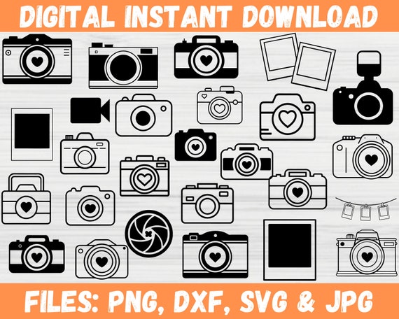 Photography Clipart Black And White