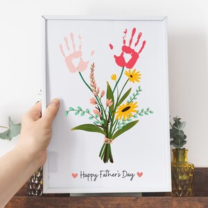 Handprint Art I Mothers Day Handprint Print I Kids Gift for Mommy I ...