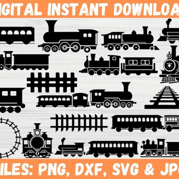 Train Car Svg - Etsy