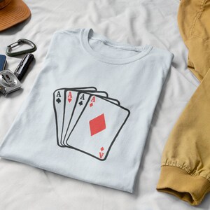 Playing Cards SVG Bundle, Poker Game Card Clipart, Royal Flush Cards ...