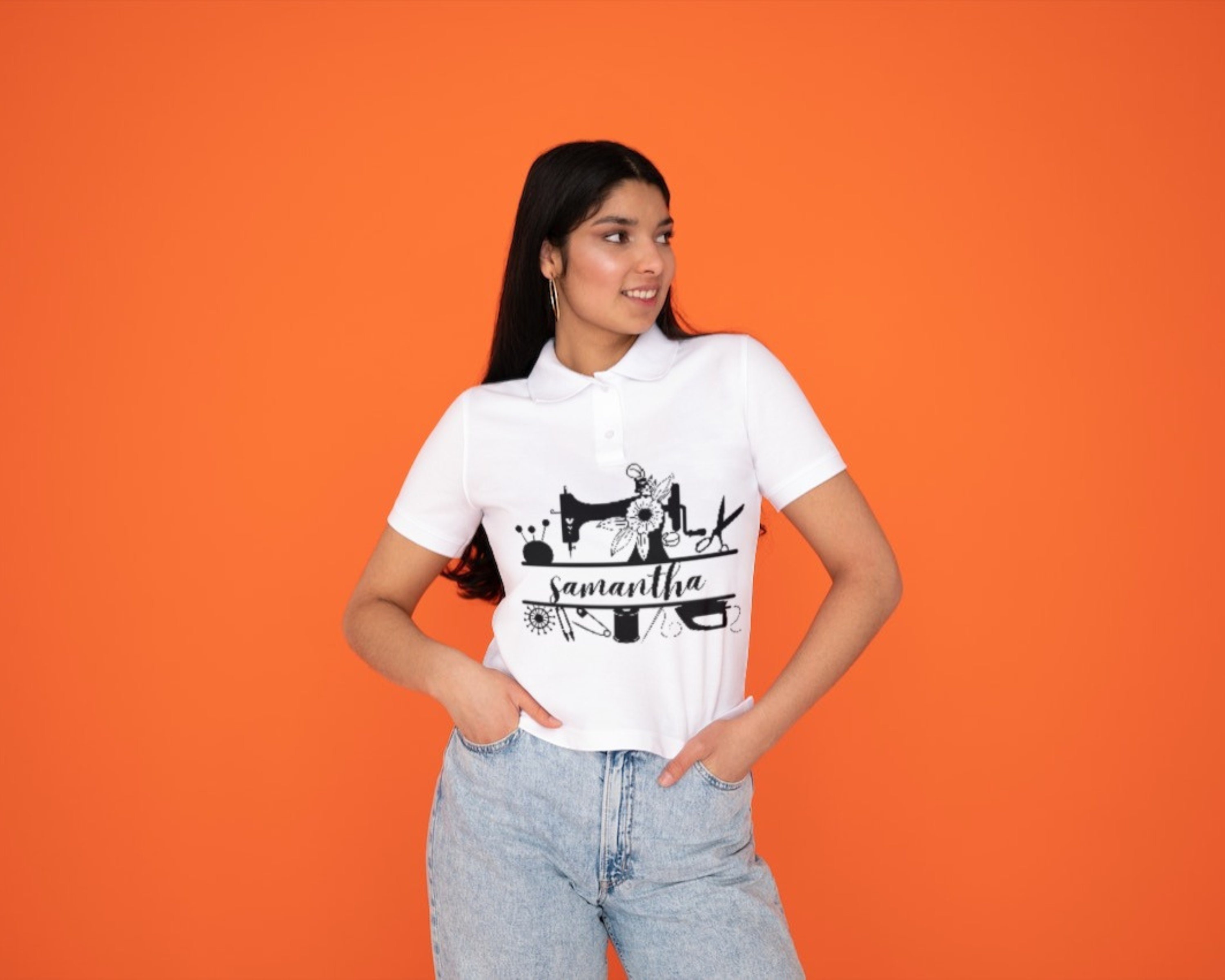 Sewing Machine SVG Sewing Split-frame Monogram Svg - Etsy