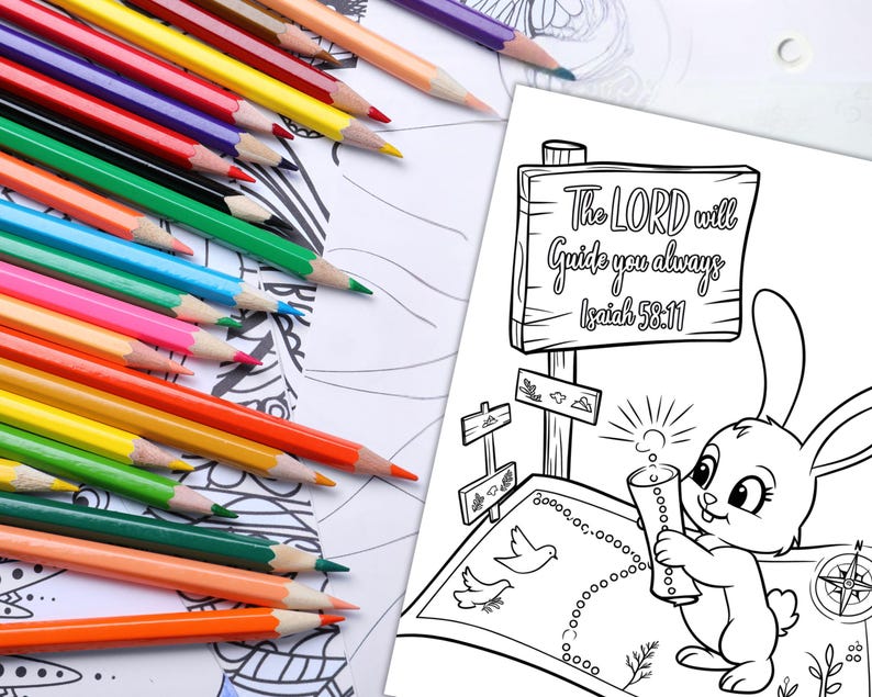 Printable Sunday School Coloring Pages | 34 Adorable Bible Verse Sheets ...