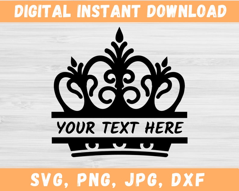 Royal Crown SVG File King Crown SVG Queen Crown SVG - Etsy