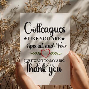 Colleagues Like You Are Special SVG, Coworker Gift SVG, Good Luck ...