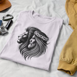 Jesus Lion Svg, Christian Jesus Lion SVG, Religious Svg, Jesus Svg ...
