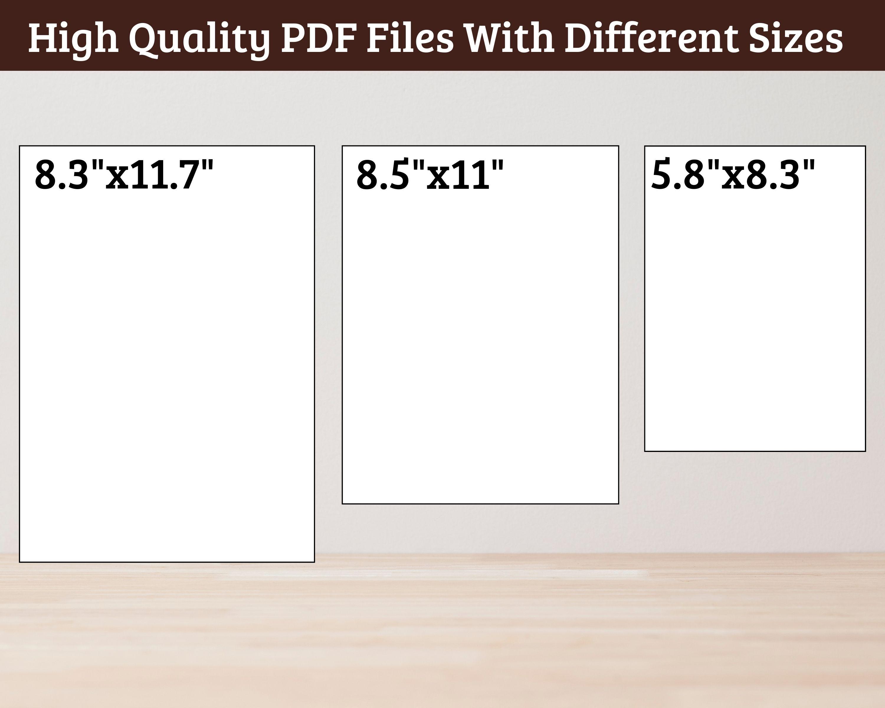Nutrition Facts Poster Printable, Vitamins Minerals Chart, Dietitian ...