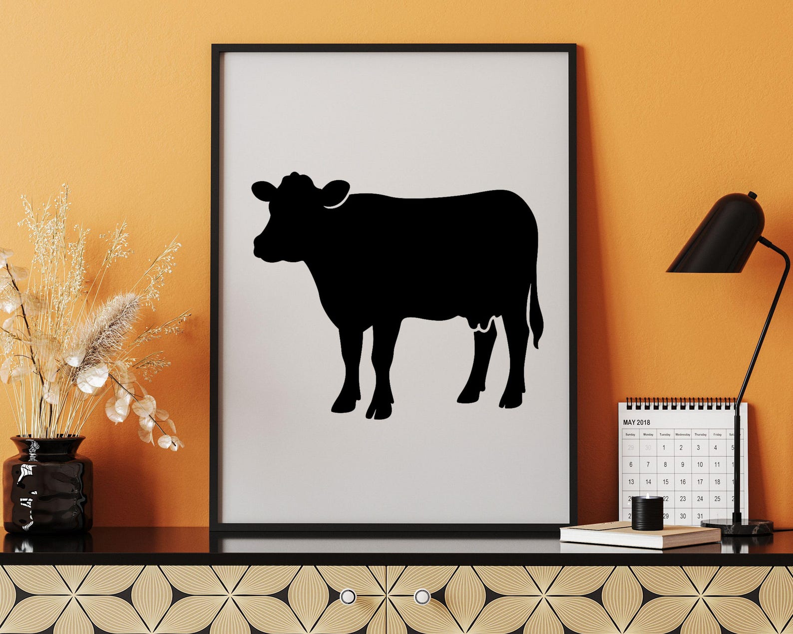 Beef Cattle SVG Bundle, Farm Cow Silhouette Cut Files, Angus Bull Ranch ...