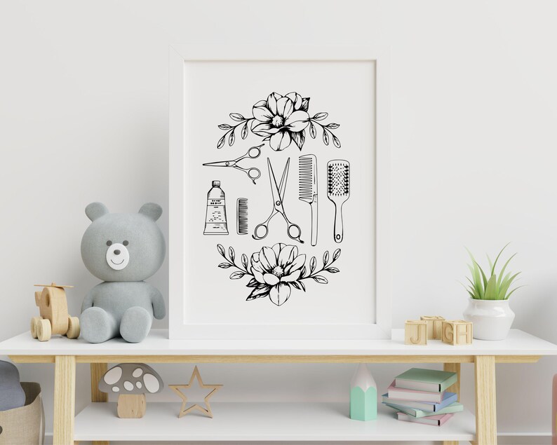 Hairdresser SVG Bundle, Hairdresser Toots Svg, Barber Toots Svg ...