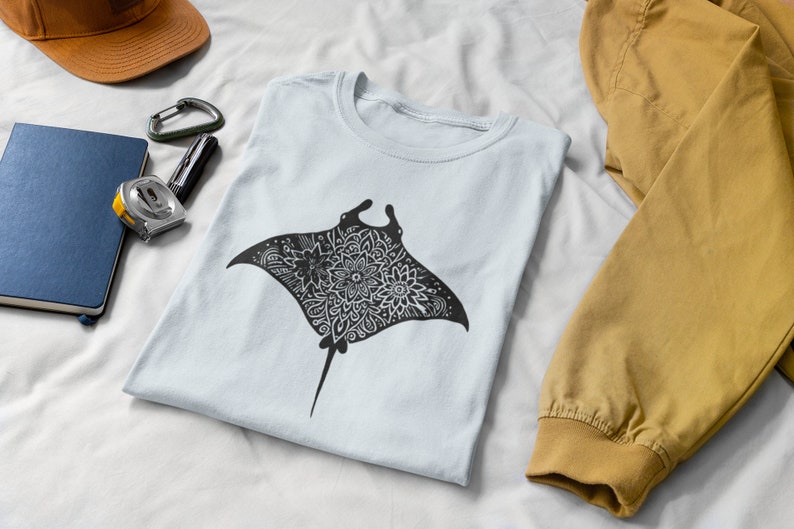 Tropical Manta Ray SVG Bundle, Stingray Ocean Clipart PNG for Cricut ...