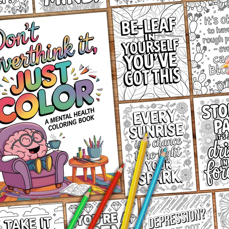 Book Case Coloring Pages - Etsy