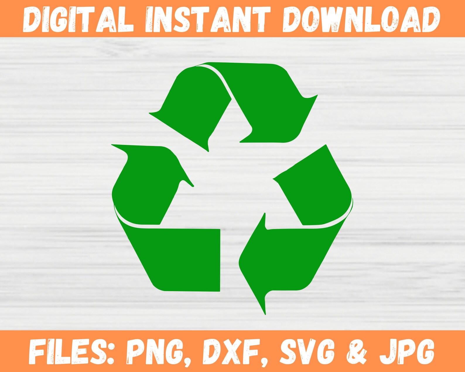 Símbolo de reciclaje Svg - Archivos Cricut para Svg, Png, Dxf, Jpg ...