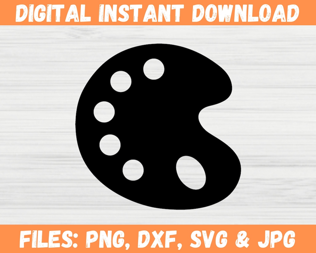 Paint Palette SVG, Painter Clipart, Art Teacher Shirt Design, Painting ...