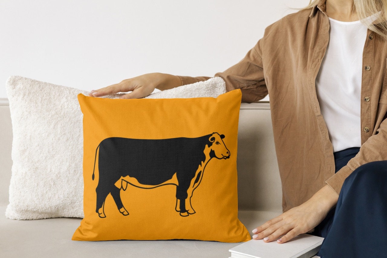 Ganado vacuno SVG / Diseño de imágenes prediseñadas de silueta - Etsy ...