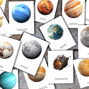 Solar System Flash Cards | Planet Flashcards | Learning Resources ...