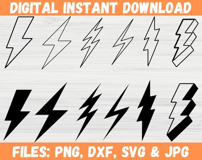 3D Blitz svg Bundle, Blitz svg, Blitz svg, Blitz Clipart, Electric Bolt ...