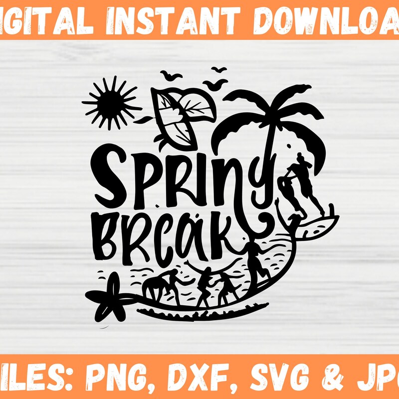 Spring Break 2026 Svg - Etsy